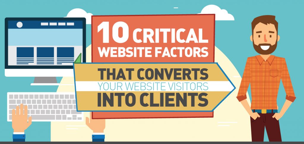 10 Critical Website Factors That Converts Your Visitors into Clients